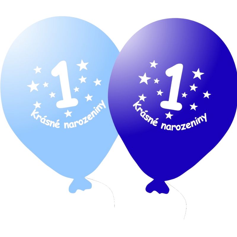 Balónky narozeninové s číslem – dekorace pro oslavy - balonky.cz