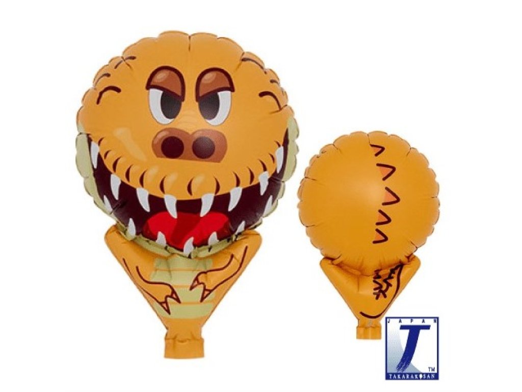 Mini balónek Tyrannosaurus - dekorace na dort i balónkovou výzdobu ...