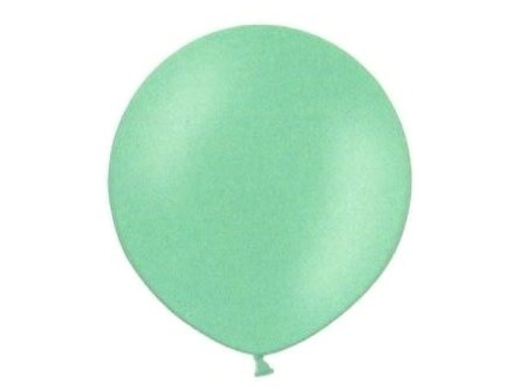 Světlezelený mint balónek velký 60 cm - balonky.cz