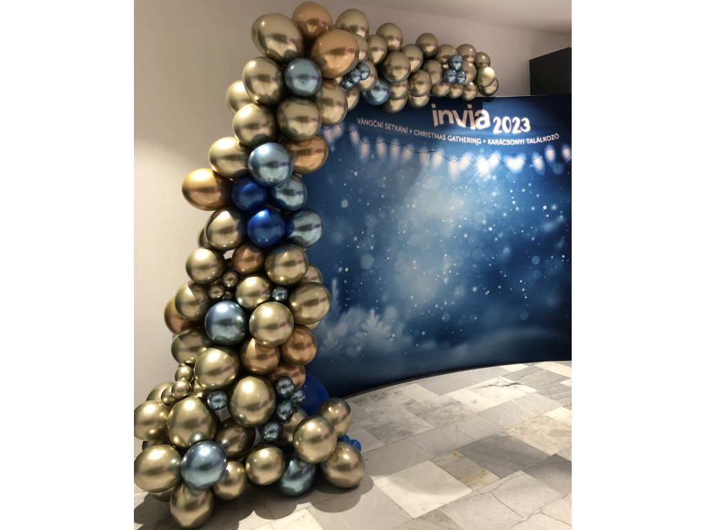 Balónky chromové modré 20 ks 30 cm - balonky.cz
