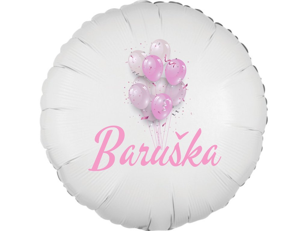 Baruška - balónek se jménem - balonky.cz