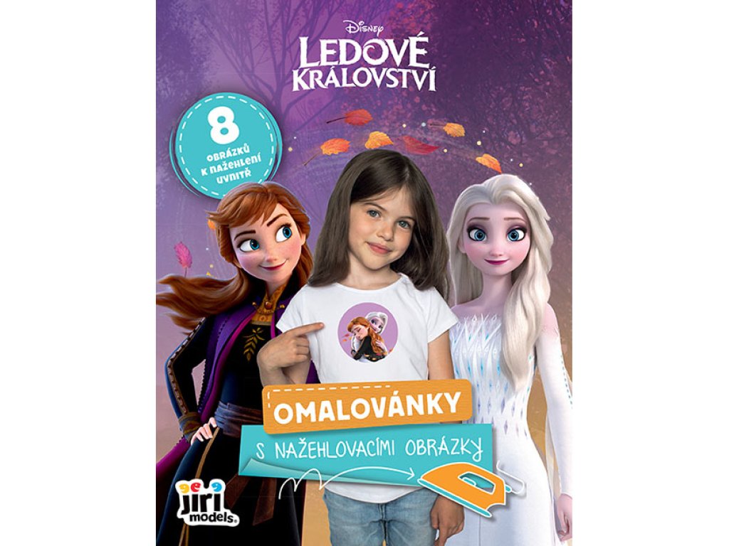 Frozen omalovánky s nažehlovacími obrázky - balonky.cz