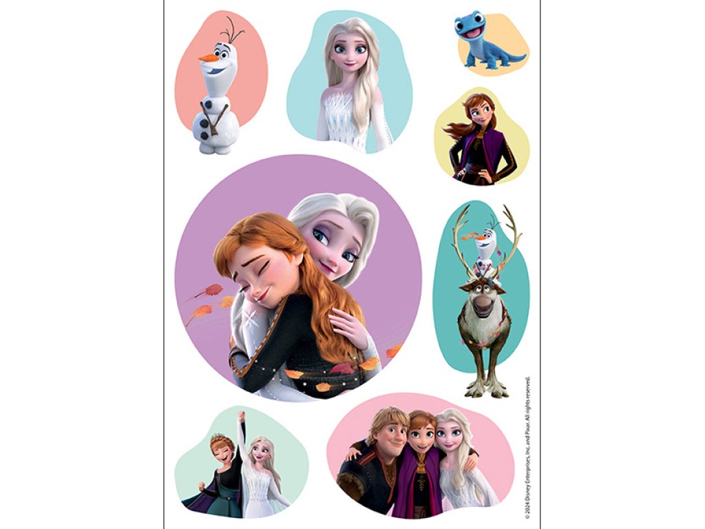 Frozen omalovánky s nažehlovacími obrázky - balonky.cz