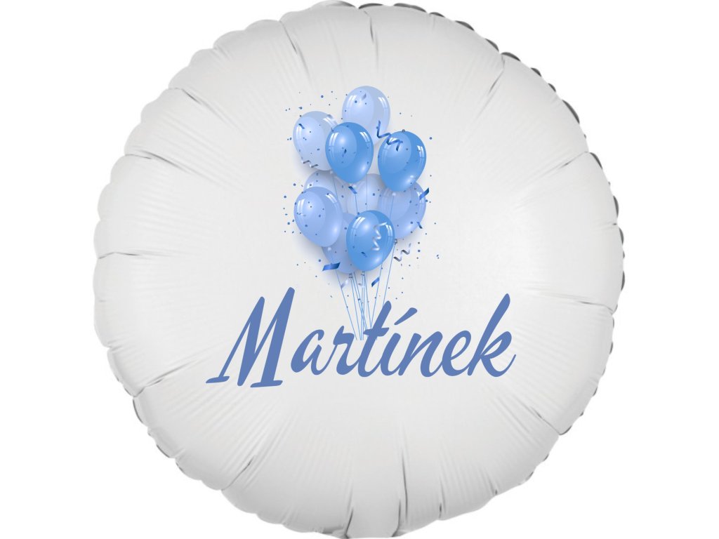 Martínek - balónek s jménem - balonky.cz