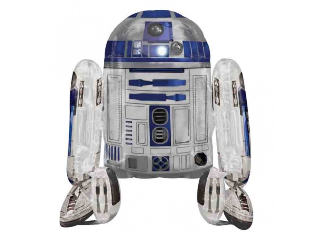 Star Wars R2D2 foliový balónek 86cm x 96cm - balonky.cz