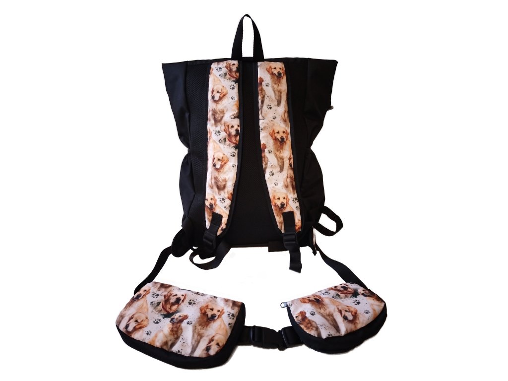 Bracco backpack Golden Retriever, different sizes and variants - Bracco