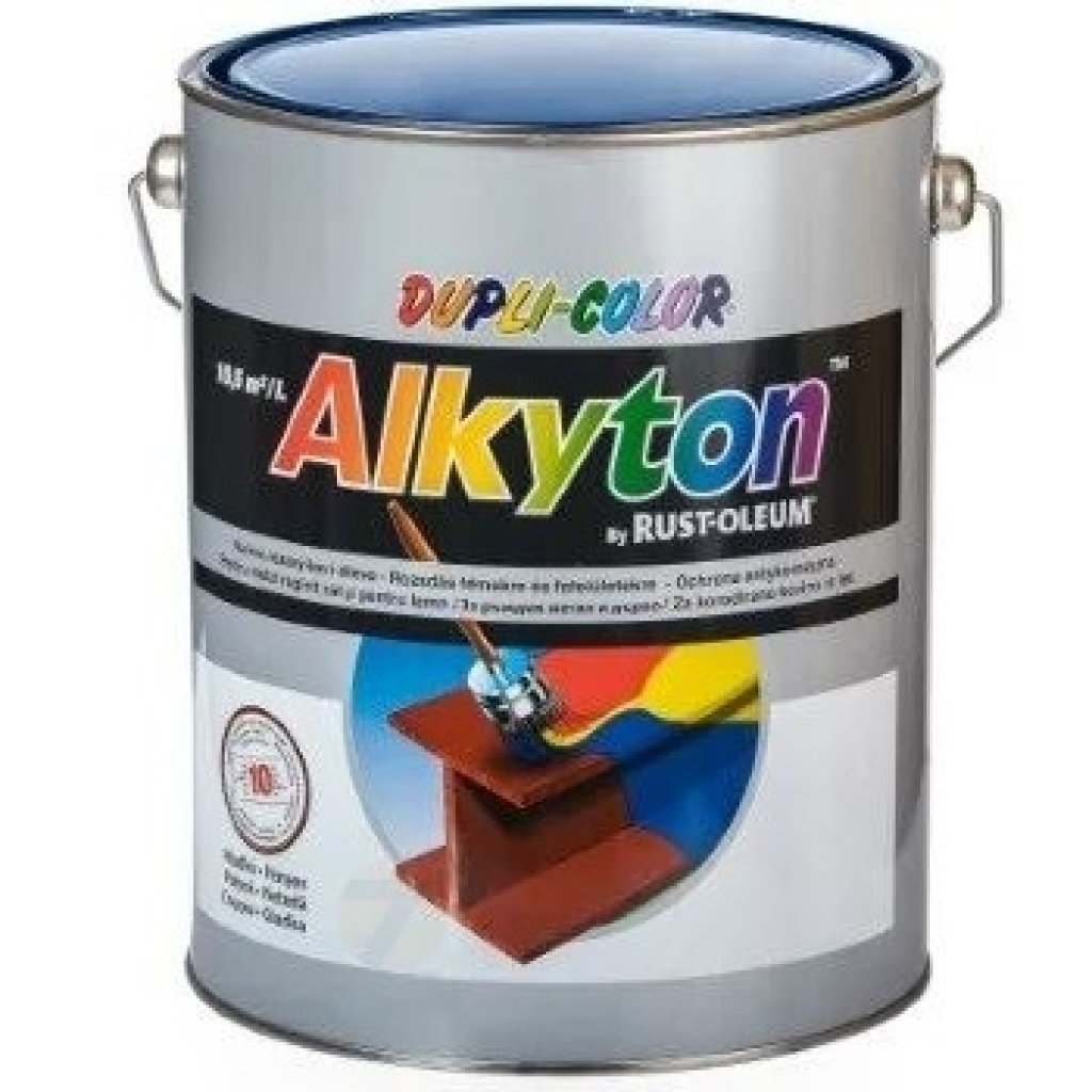 Alkyton RAL 5002 ultramarínová modrá antikorozní barva 5 L - ColorShop.cz