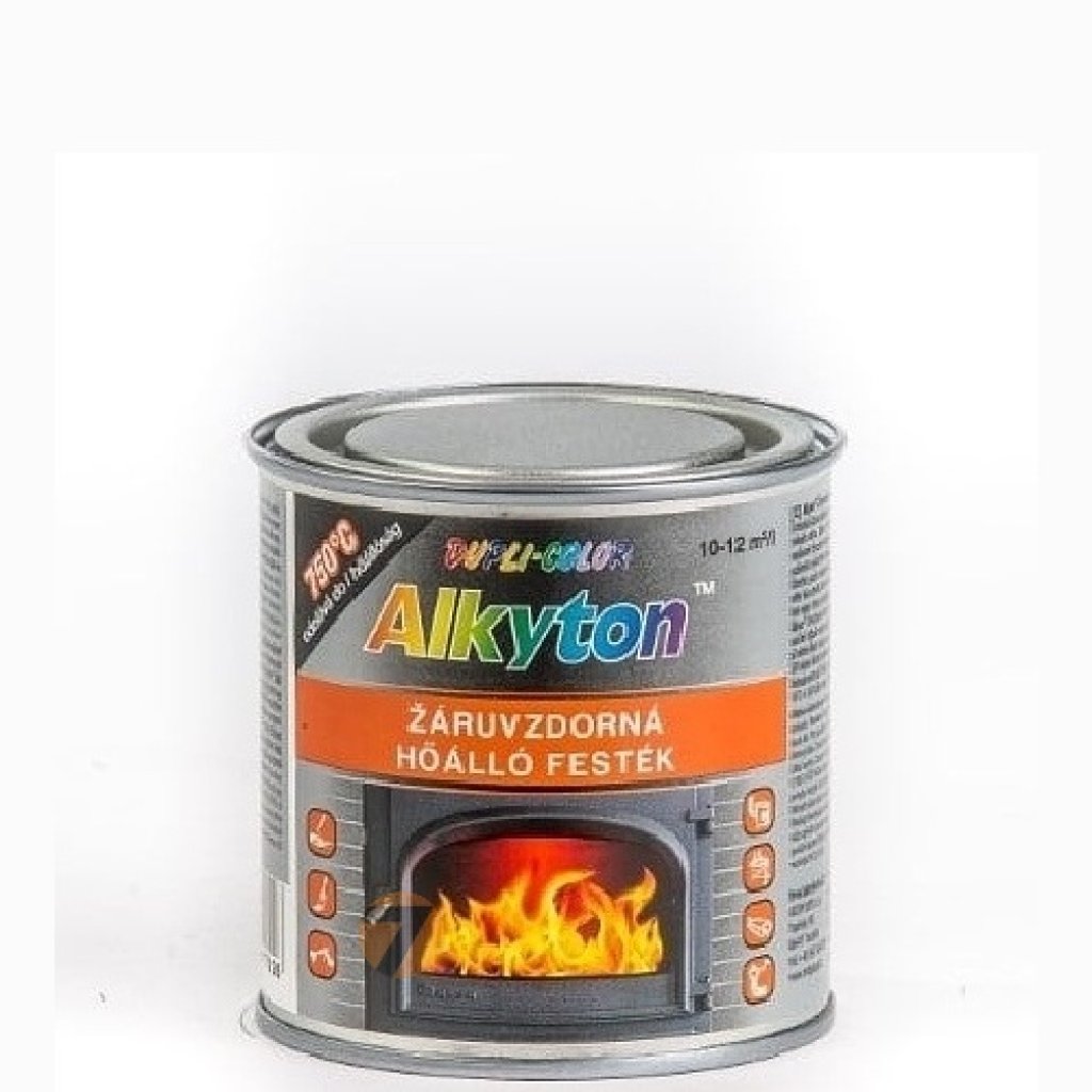 Alkyton Silver 250 ml refractory paint - ColorShop.cz
