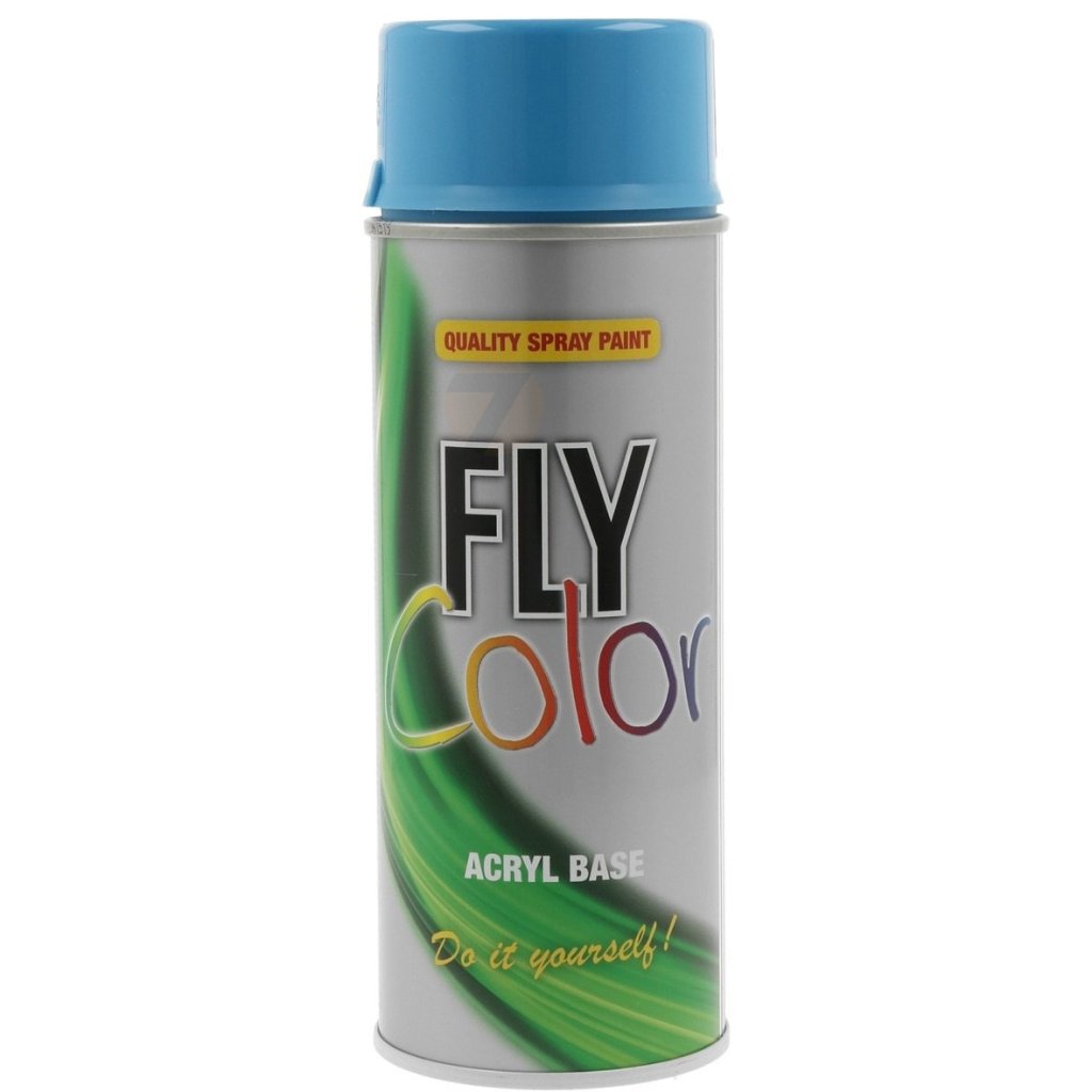 FLY Color RAL 5012 světle modrá akrylátová barva ve spreji 400 ml ...
