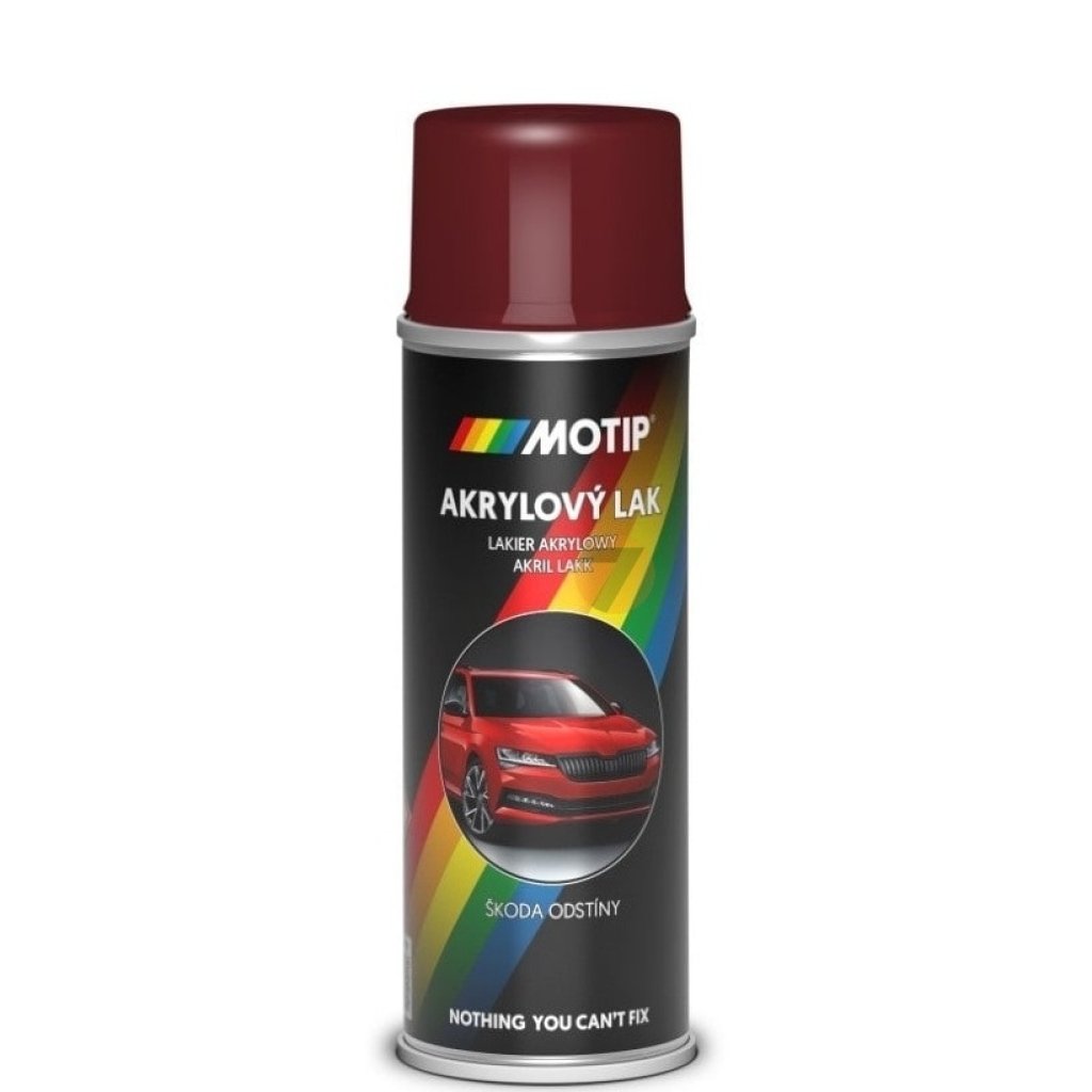 Skoda 8302 (LF3A) Apollo Red – spray paint 200 ml - ColorShop.cz