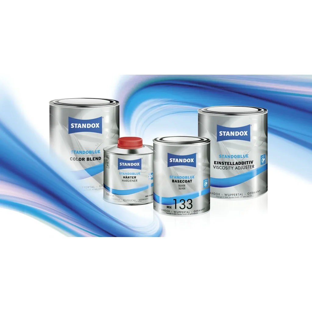 Standox Standoblue Basecoat Mix 134 Silver Coarse 1 L - ColorShop.cz