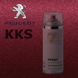 PEUGEOT KKS ROUGE GRIOTTE metalická barva Sprej 400ml - ColorShop.cz
