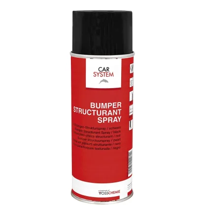 Carsystem black textured bumper spray 400 ml - ColorShop.cz