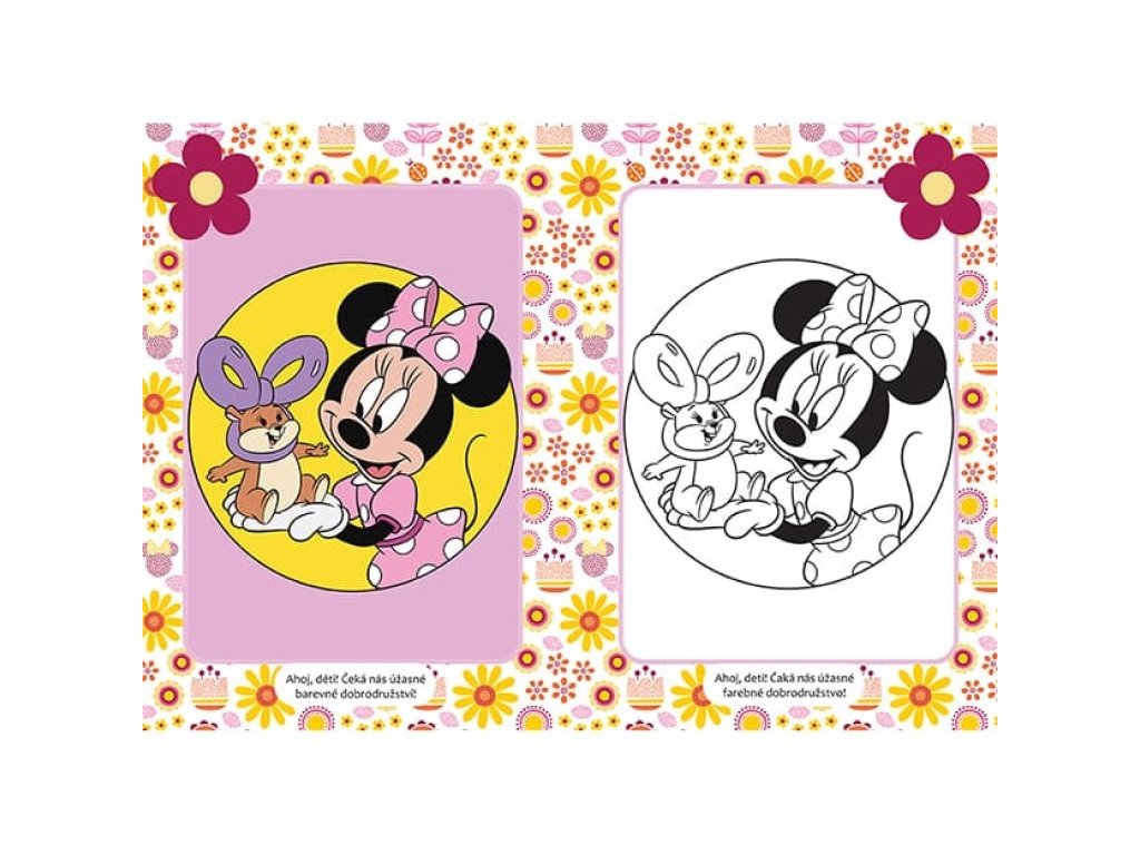Omalovánky Jiri Models / A5 / Minnie - Hoppapír