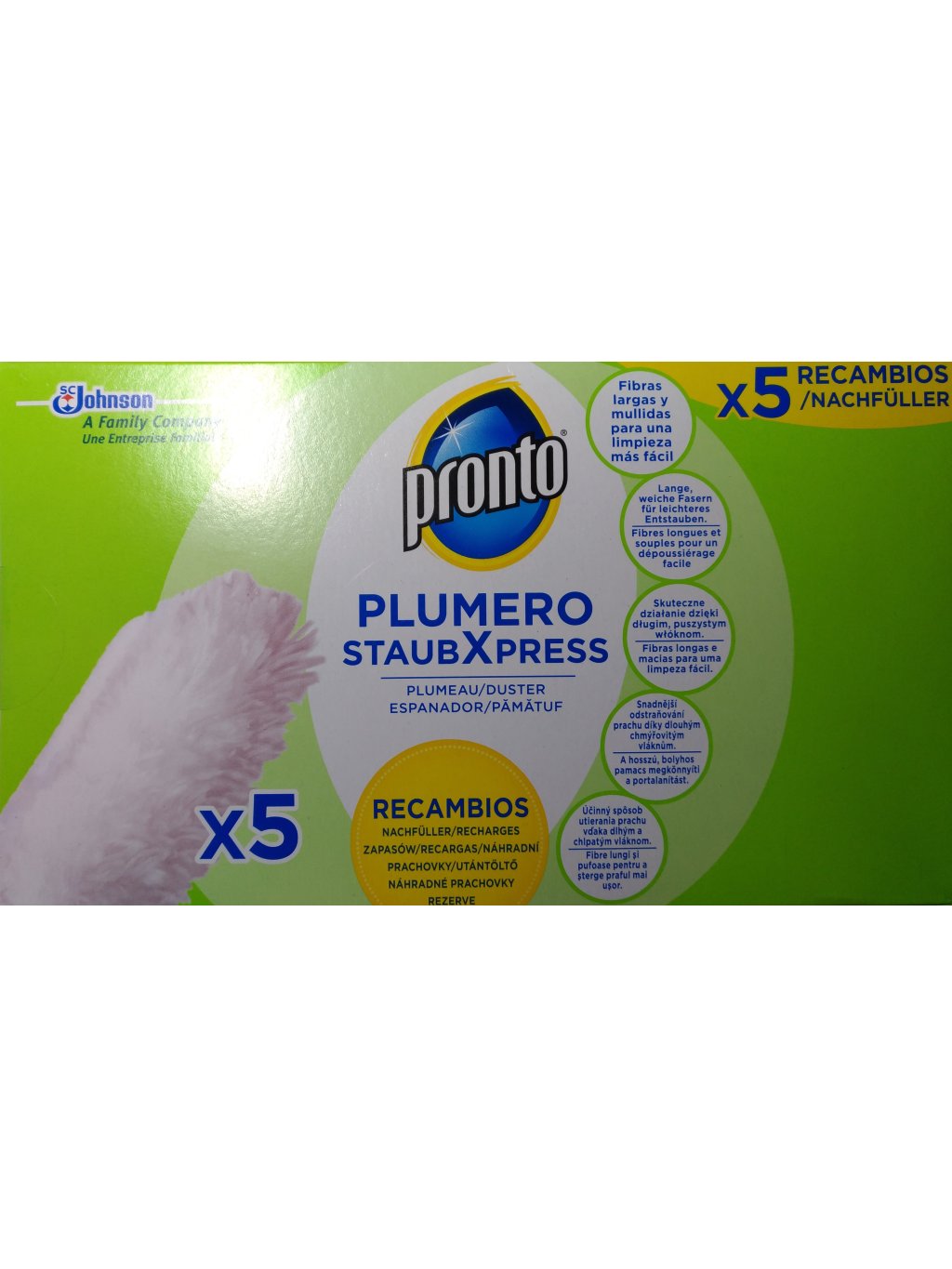 Pronto Duster Náhradní Prachovky 5 ks – Náplně pro Držák - iLevne.cz