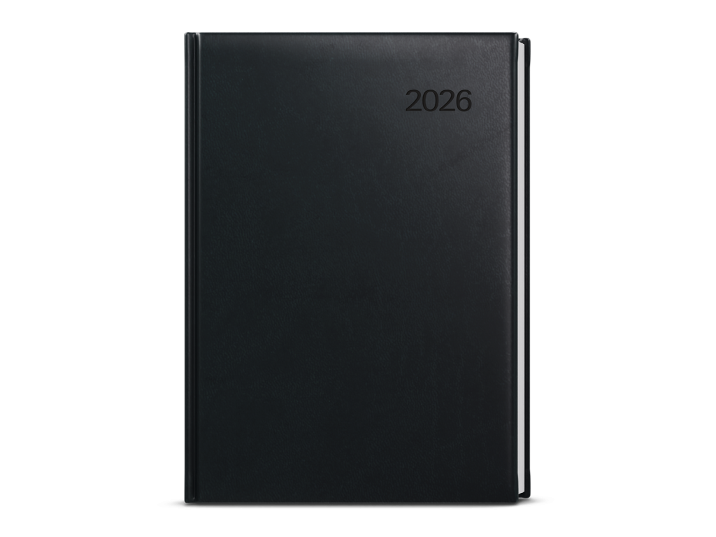 Diář 2026 denní A5 David BDD6-2 - černý - kppapir.cz