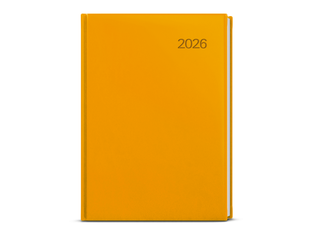 Diář 2026 denní A5 David BDD6-23 - okrový - kppapir.cz