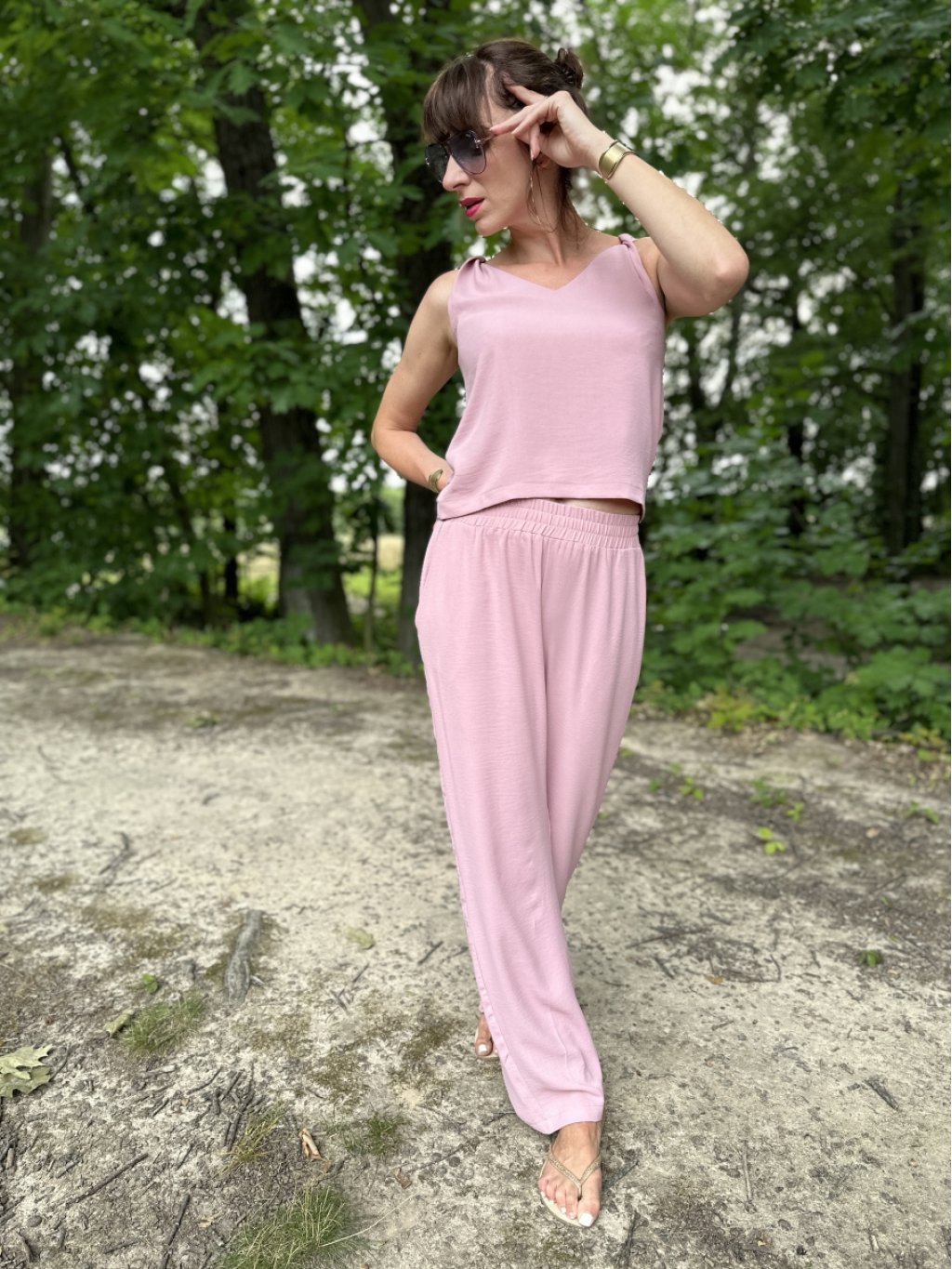 Top So Comfy Cocco růžový - LA GABRIELLA