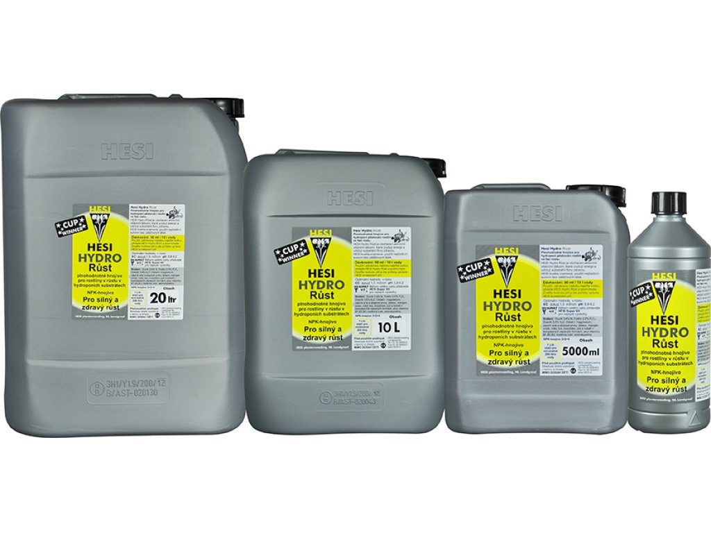Hesi Hydro Growth, 20L - ledideal.cz
