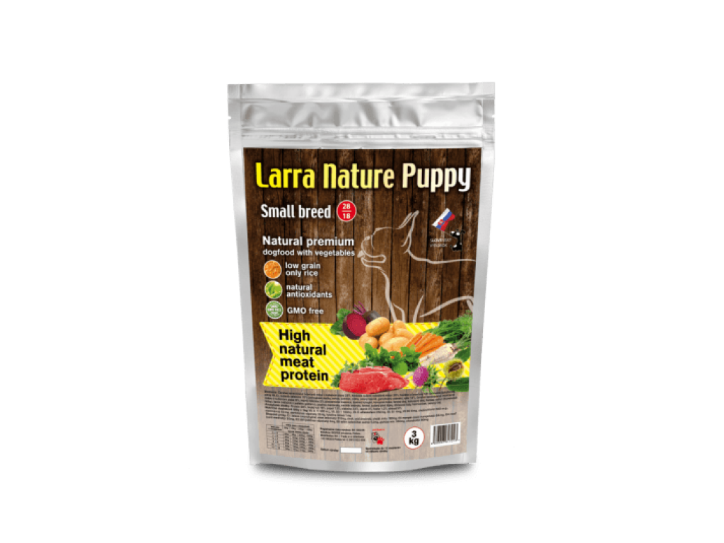 Larra Nature Puppy Small Breed 3 kg - Lucy&Yv