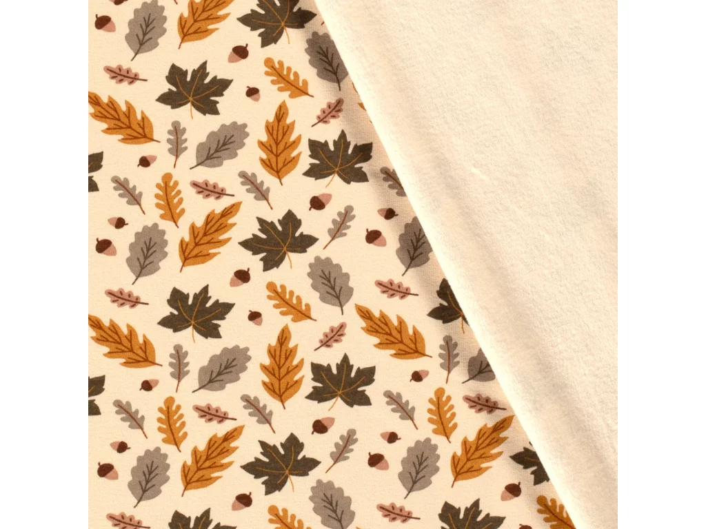 Happy fleece - Podzimní listí | Mojelátky.cz