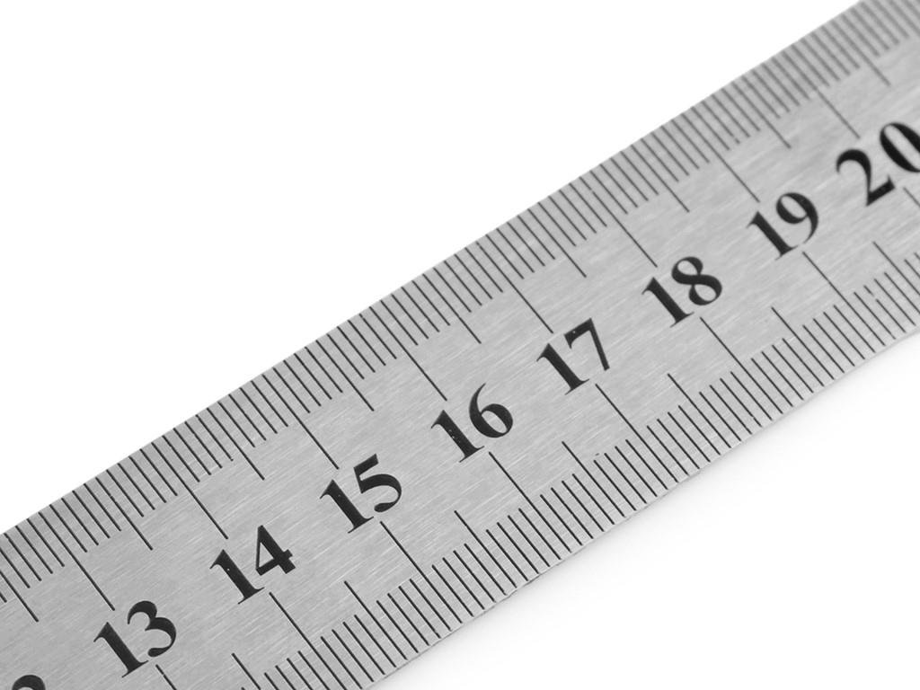 Kovové pravítko - 30 cm | Mojelátky.cz