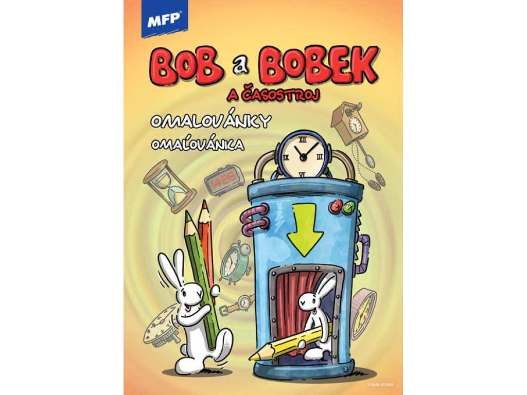 Omalovánky Bob a Bobek A4 - Narozeniny-party.cz