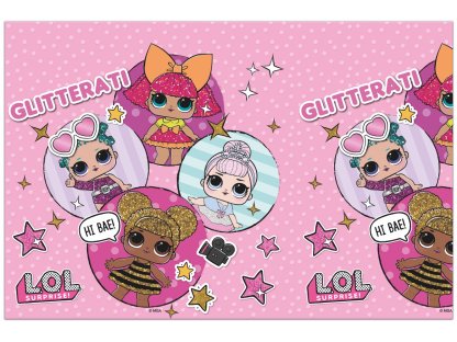 LOL Surprise ubrus 120 cm x 180 cm - Narozeniny-party.cz