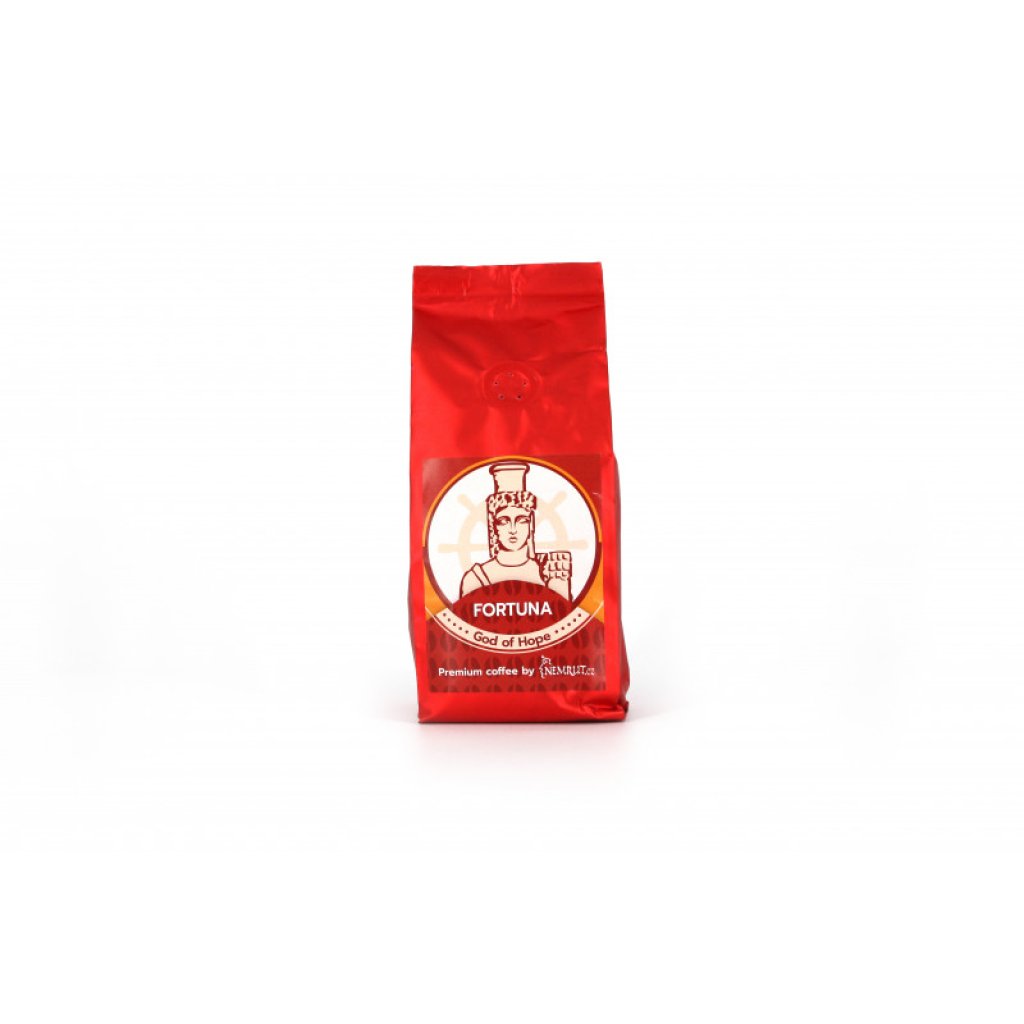 Fortuna 250g - Premium roasted coffee, whole bean 100% Arabica - Nemrut.cz