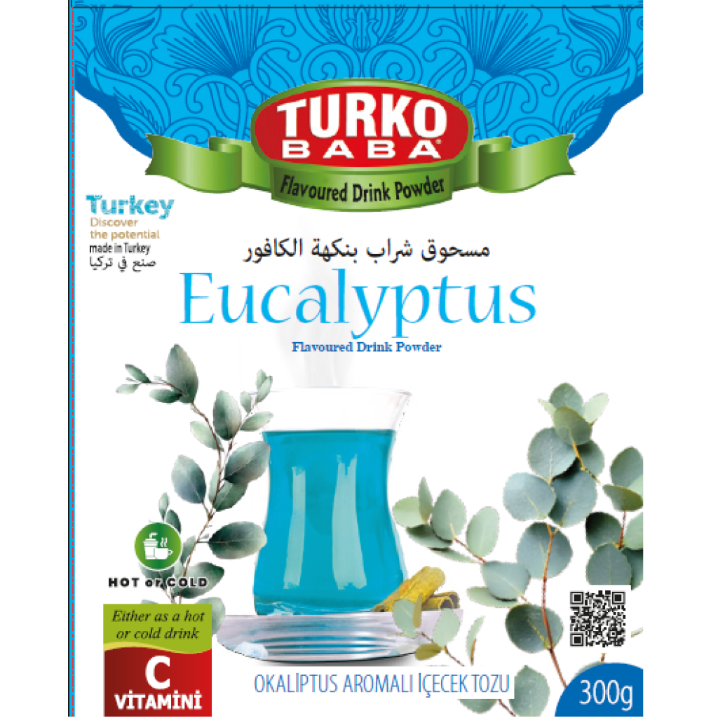 Turko Baba Turecký instantní nápoj s příchutí Eukalyptu - 300 g | CZK ...