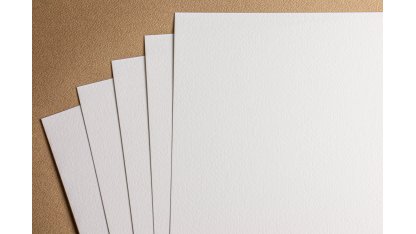 Perleťovo biely papier - ručne štruktúrovaný Fauna - Svatební diář