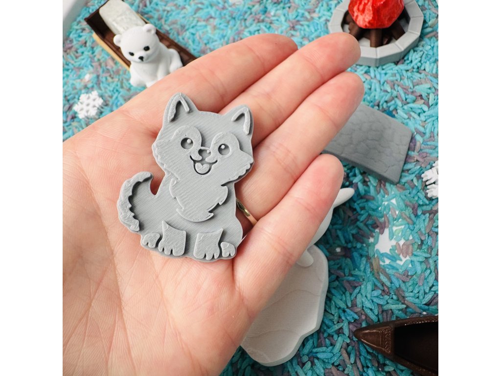 Husky – 2D figurka pro smyslovou a volnou hru - Svět tvořivosti