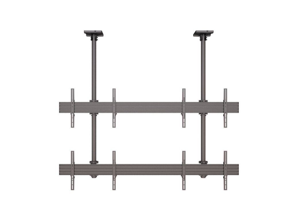 SB-LCM2B2 Stropní držák na 4 TV 43''–65'' nosnost 30 kg (x4) - tv-drziaky.sk