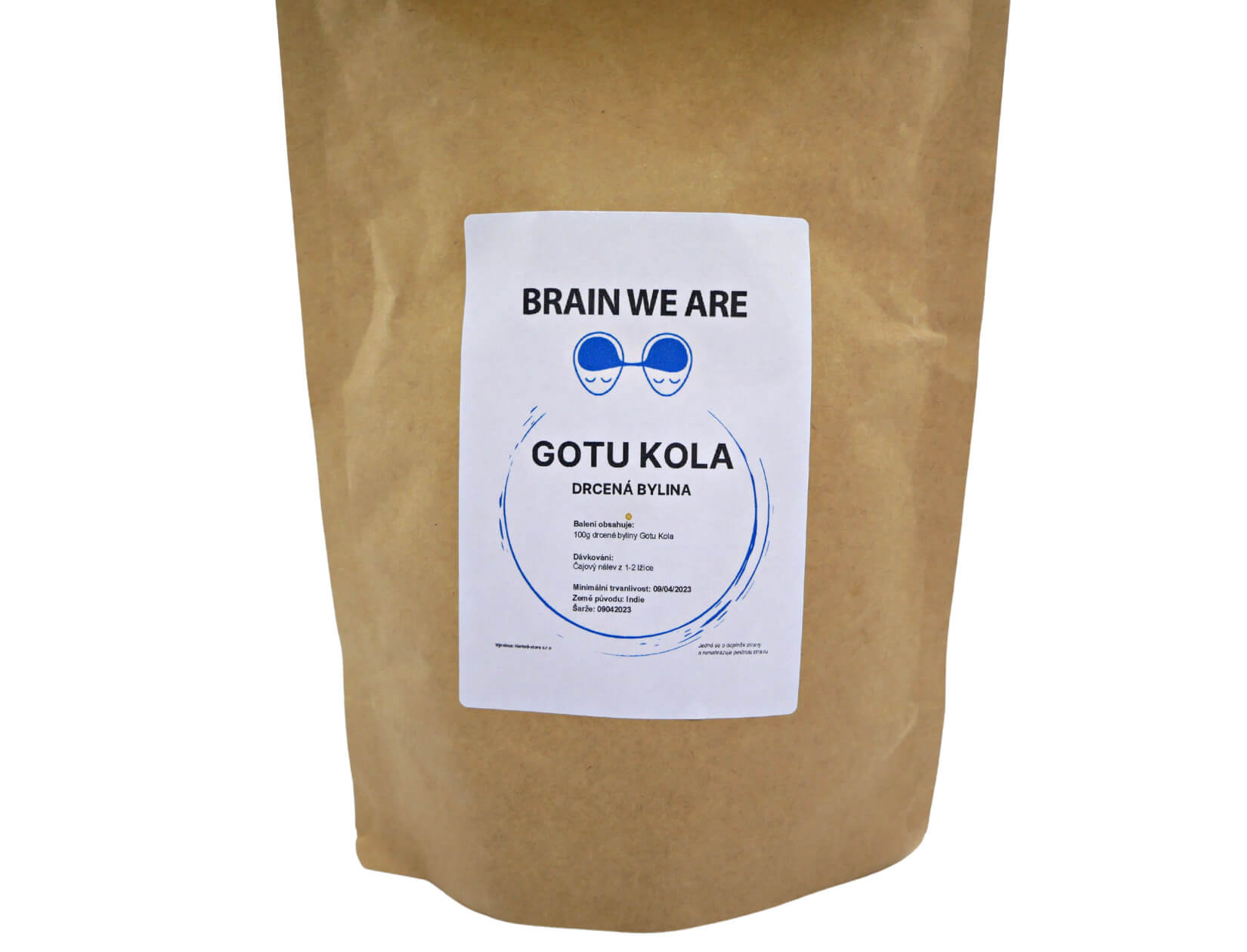 Brain We Are - Gotu Kola 100g - UpLife.cz - Život, který tě baví!