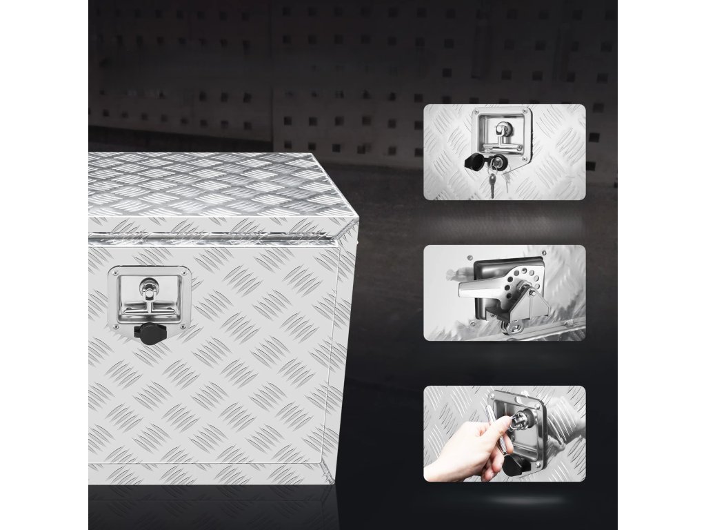 Hliníkový box na nářadí - Věci za hubičku