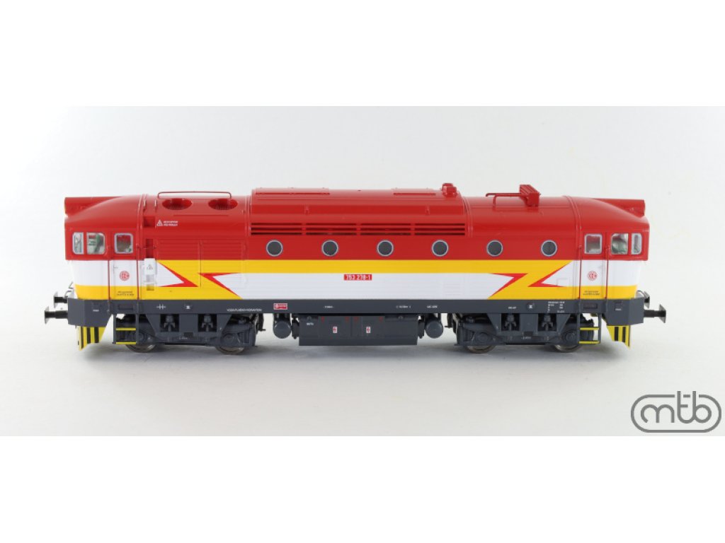 H0 - Dieselová lokomotiva ČD 753 278 Brejovec, epocha IV - mtb 753-278 ...