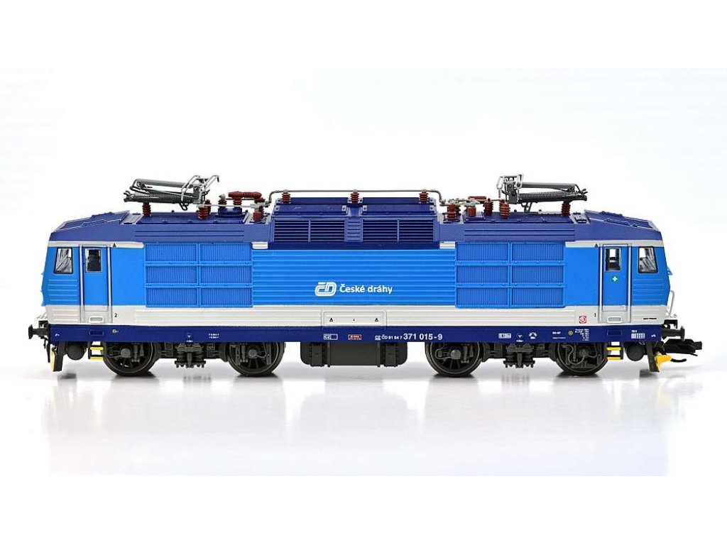 TT - Elektrická lokomotiva 371 015 / Najbrt ČD - kuehn modell 32922 ...