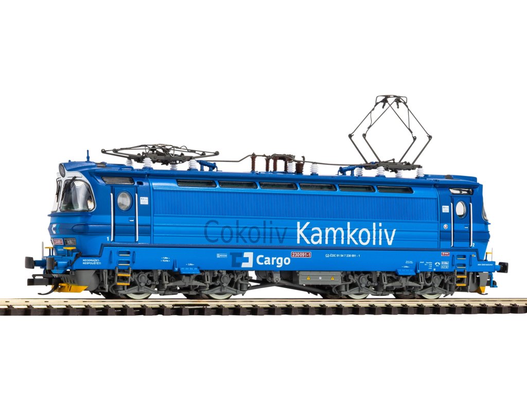 TT - Elektrická lokomotiva Rh 230 CD Cargo / Laminátka - PIKO 47551 ...