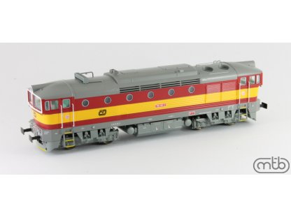 H0 - Dieselová lokomotiva ČD 750 081 Brejovec, epocha IV - mtb 750-081 ...